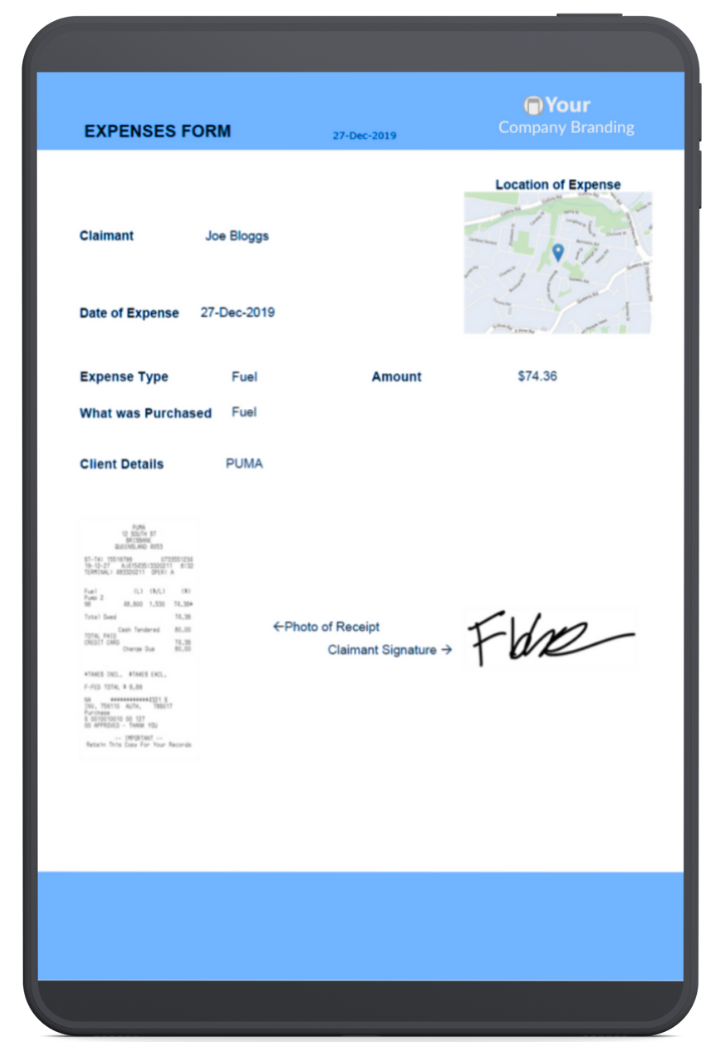 Expenses Form - Appenate Partners